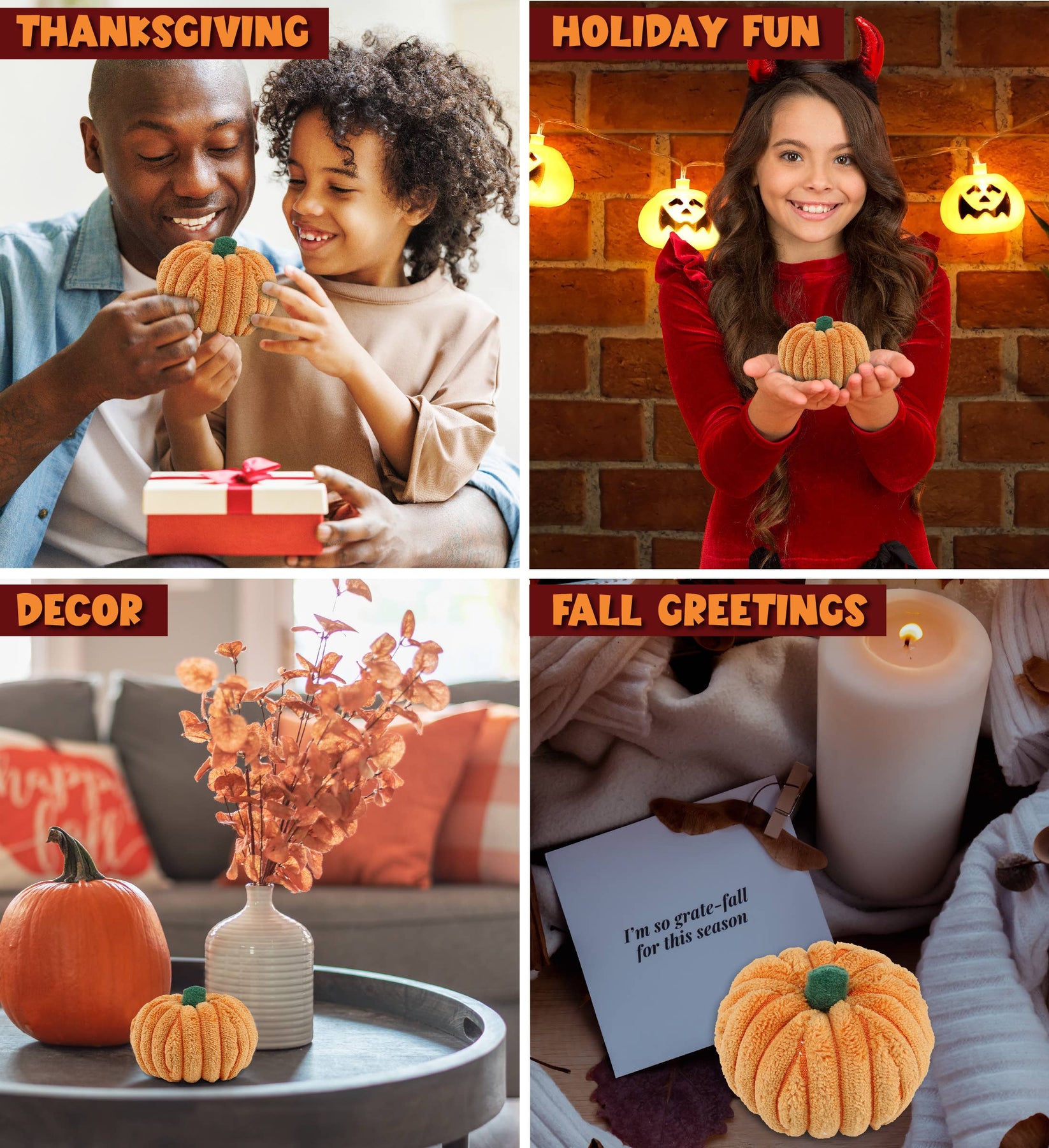 Plush - Small Pumpkin – Marana Pumpkin Patch