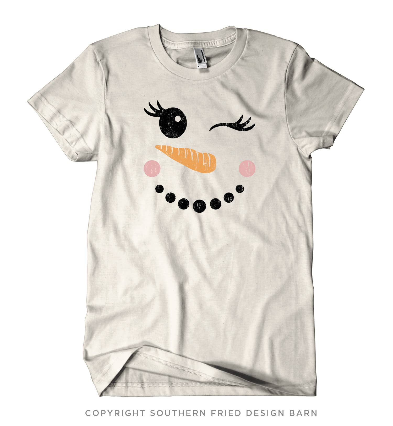 Snowman Face Shirt: XL – Marana Pumpkin Patch